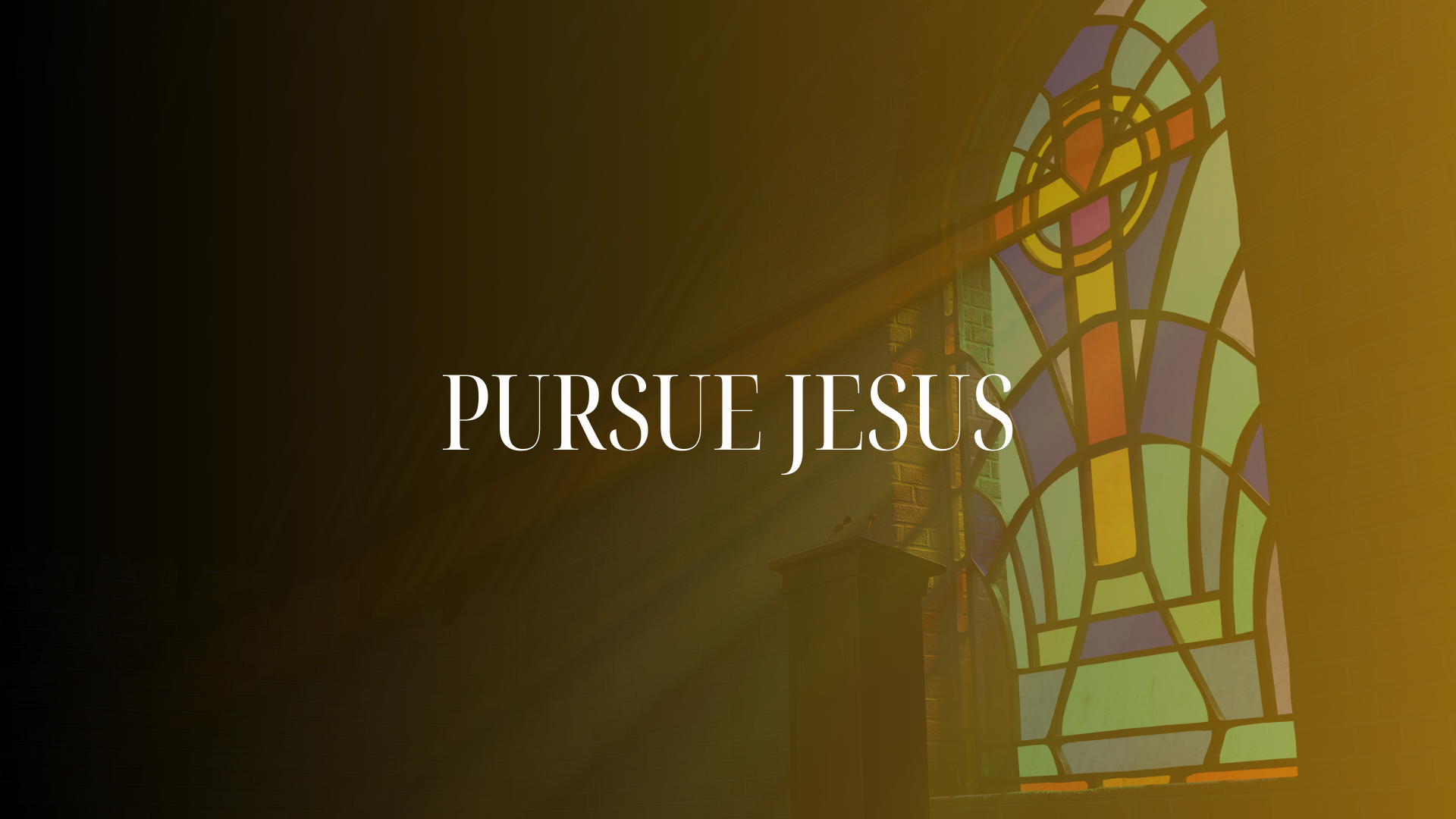 Pursue Jesus - Part 3 - Jesus Has all Authority | Hope Community Church ...
