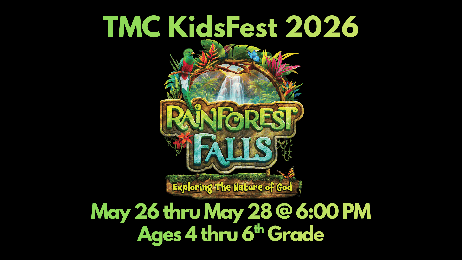 TMC KidsFest 2026 – Save the Date | The Ministry Center | TMC Church ...