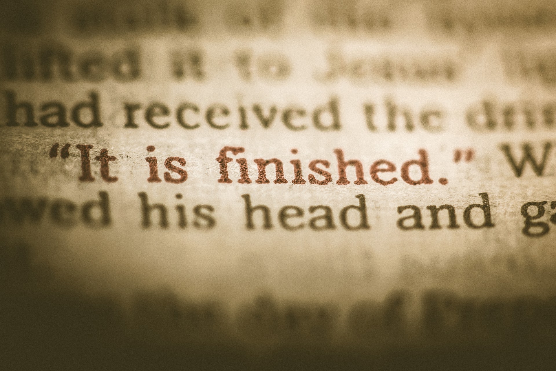 Understanding "It is Finished": The True Meaning of Jesus' Last Words ...