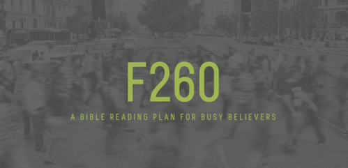 Church 8025 - F260 Bible Reading Plan