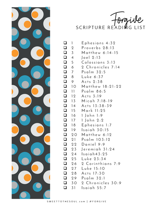 Sweet To The Soul Ministries - Scripture Reading Lists