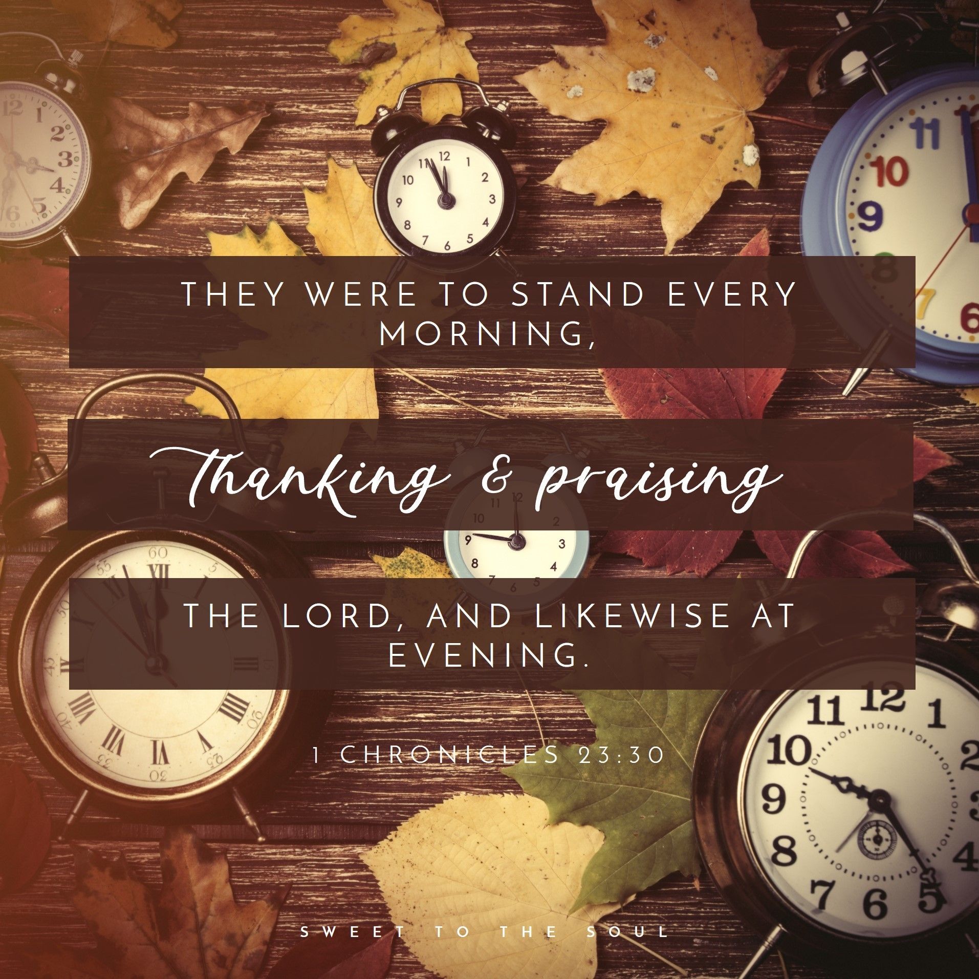 Waking Up With Jesus | Sweet To The Soul Ministries