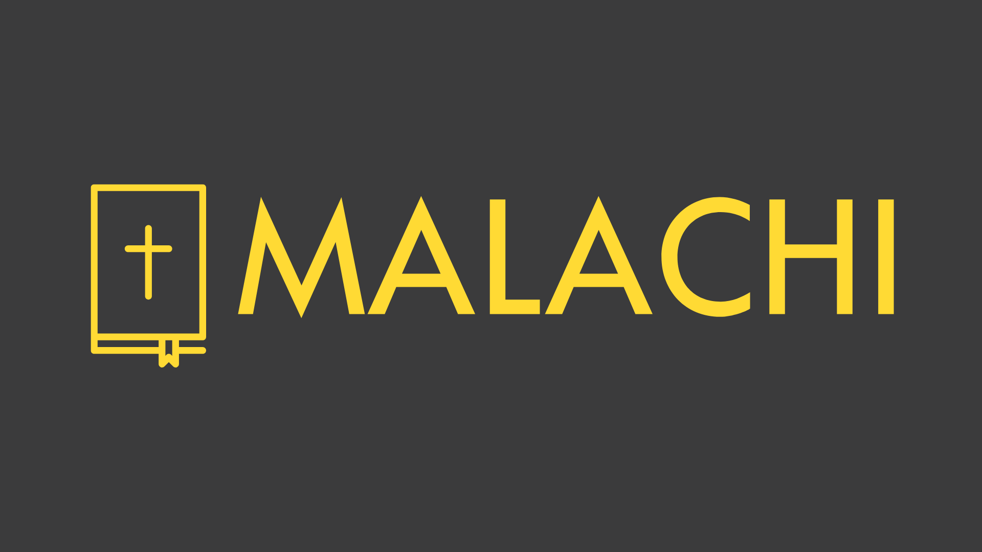 Malachi 1 | Center Point Church