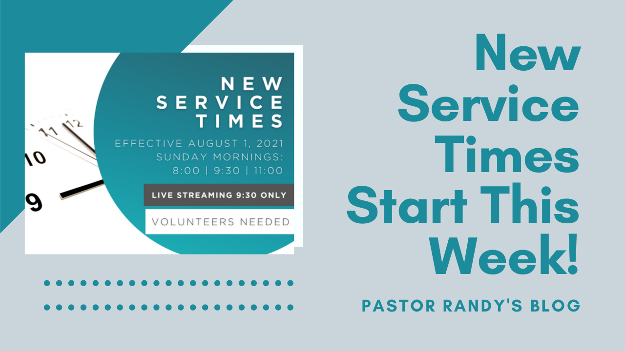 New Service Times This Week! | Thunder Mountain Church