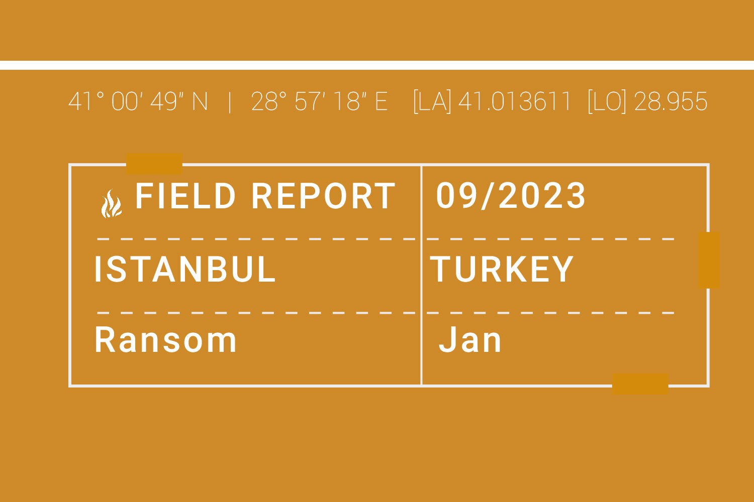 Field Report - Istanbul Turkey | Flame International