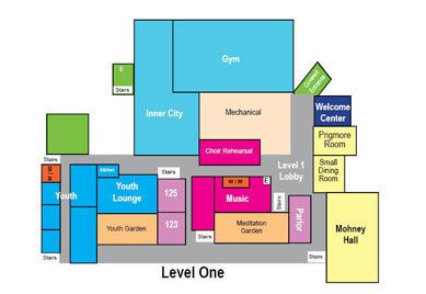 First-Centenary United Methodist - Church Map
