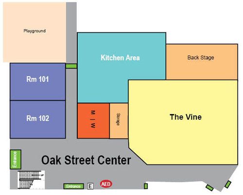 First-Centenary United Methodist - Church Map