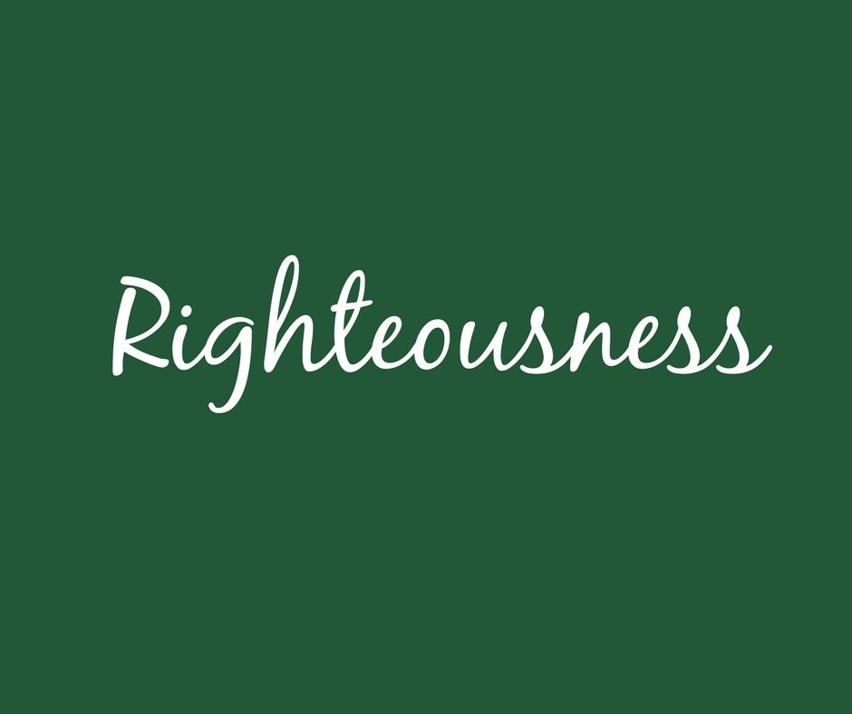 The Power of Righteousness | Renewal Christian Center