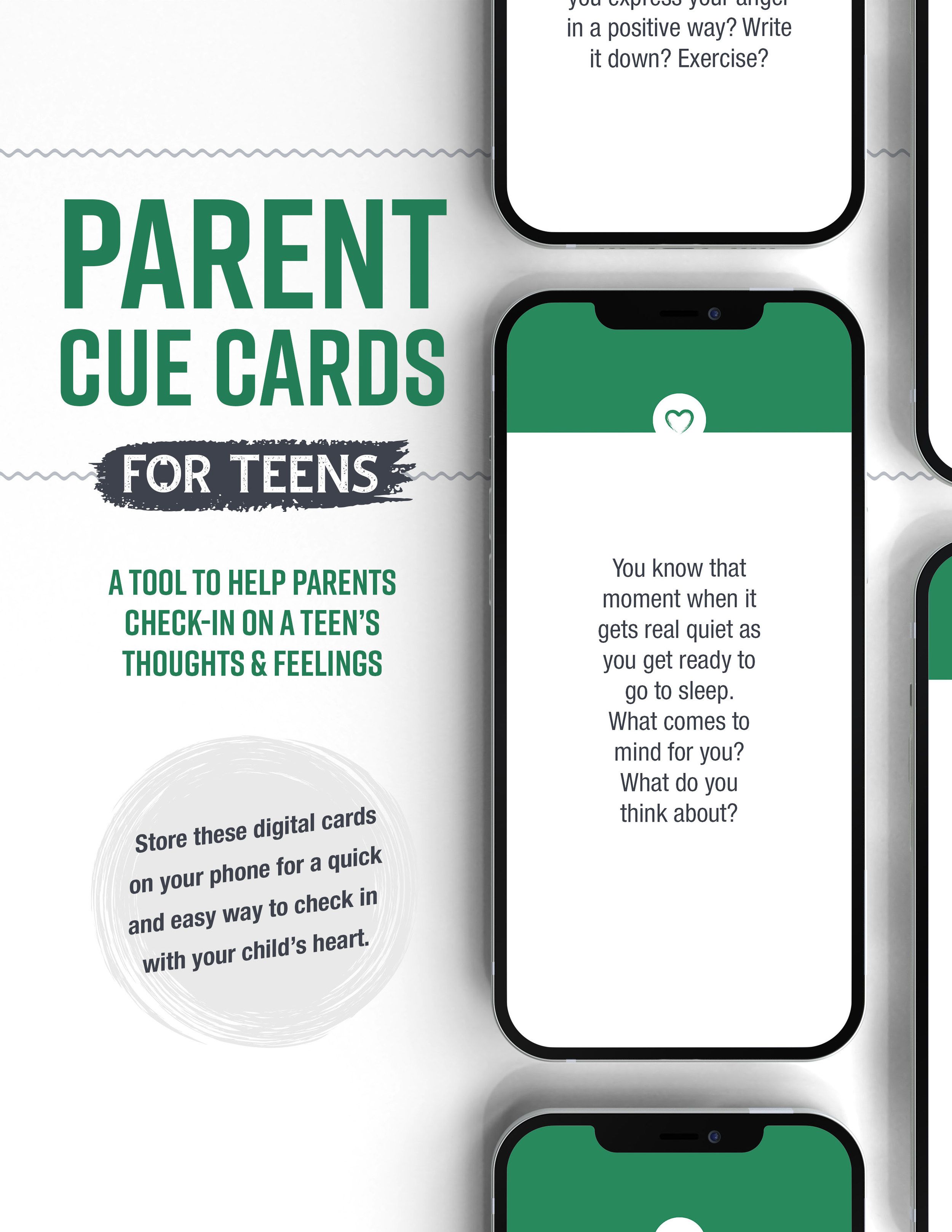 Parent Conversation Cue Cards | First Baptist Canton