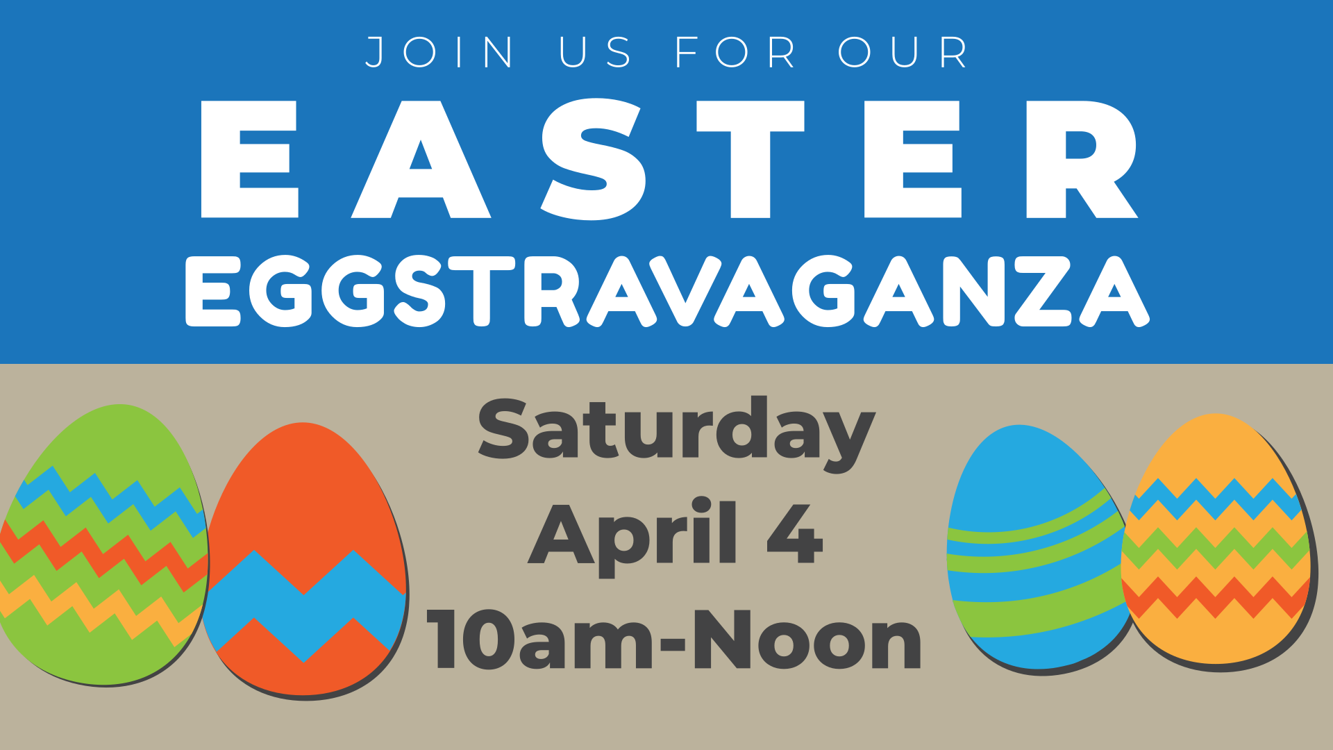 Easter Eggstravaganza - April 4 | All Saints Lutheran Church
