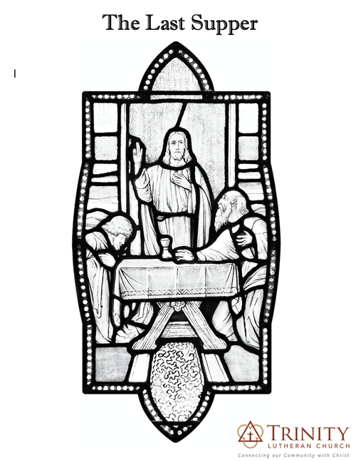 Trinity Lutheran Church -- Algona, Iowa - Our Stained Glass Windows