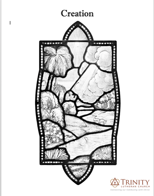 Trinity Lutheran Church -- Algona, Iowa - Our Stained Glass Windows