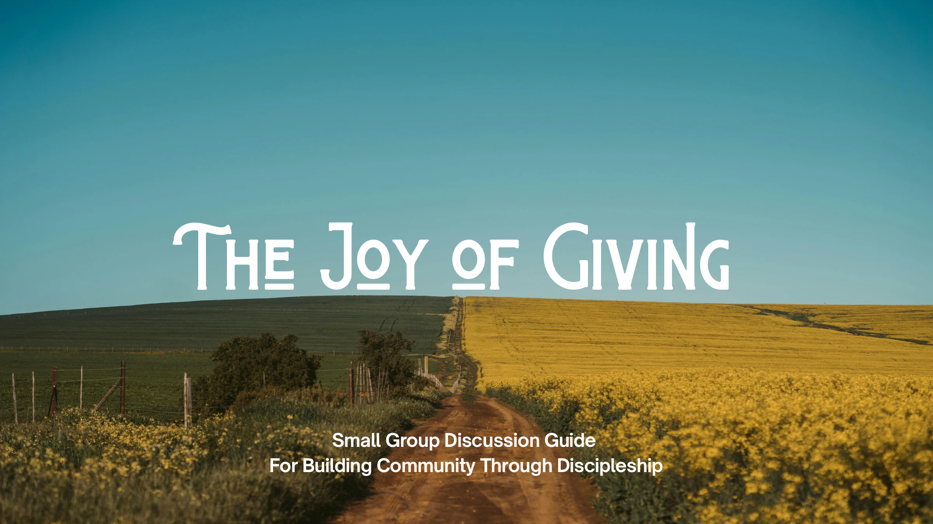 The Joy of Giving | Destiny City Church