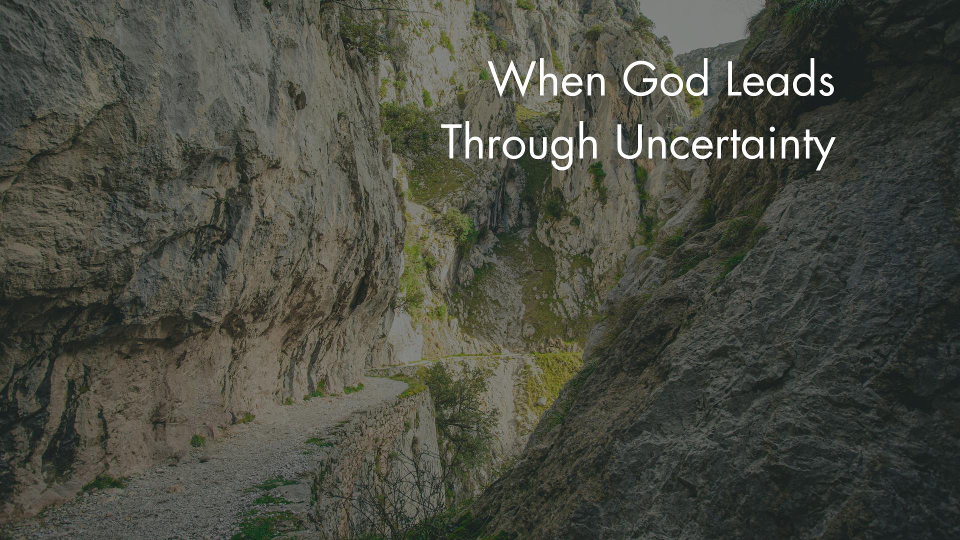 When God Leads Through Uncertainty | Village Calvary Church