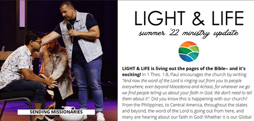 Light & Life Christian Fellowship - HOME