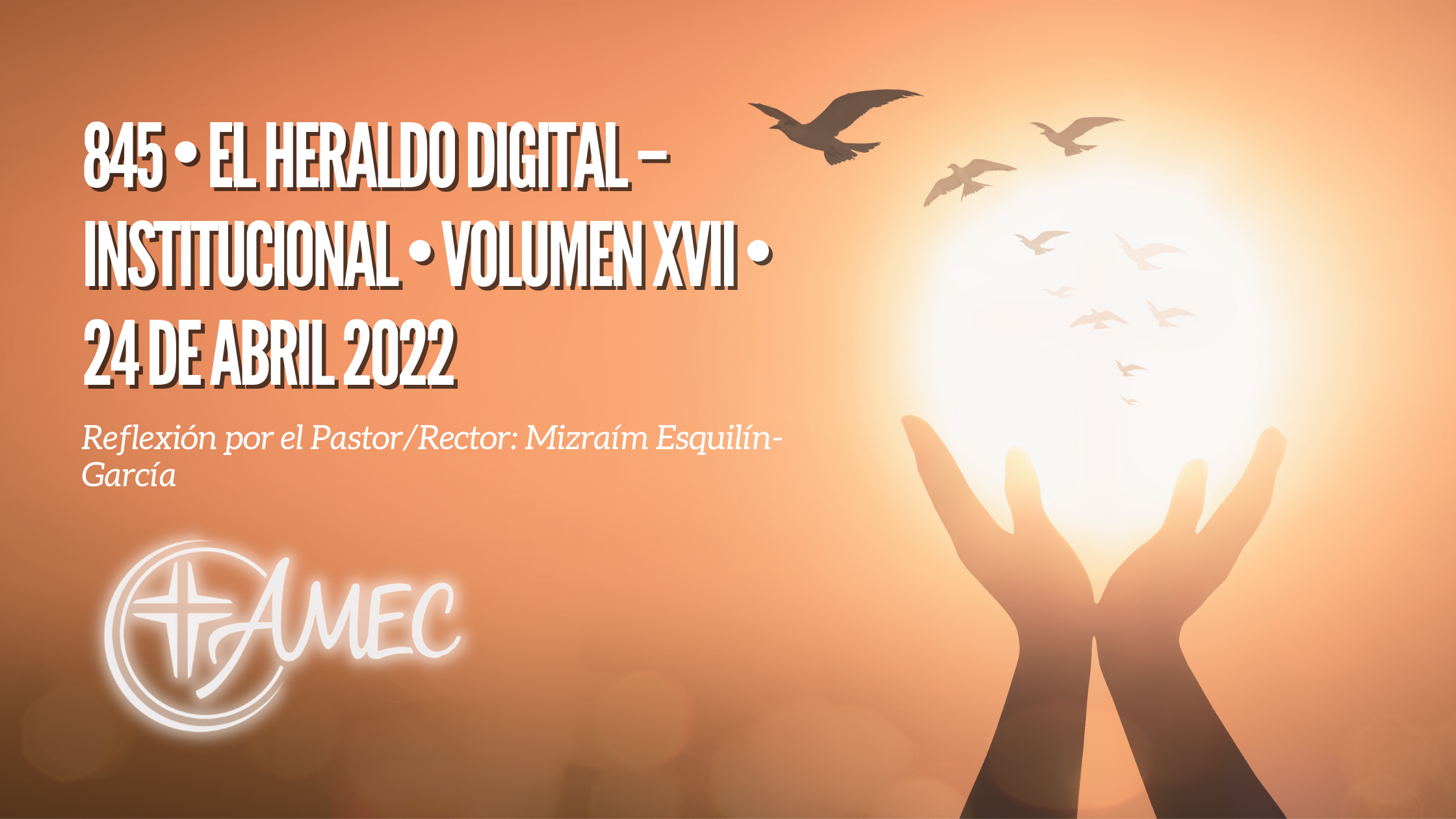 845 • El Heraldo Digital – Institucional • Volumen XVII • 24 de abril ...