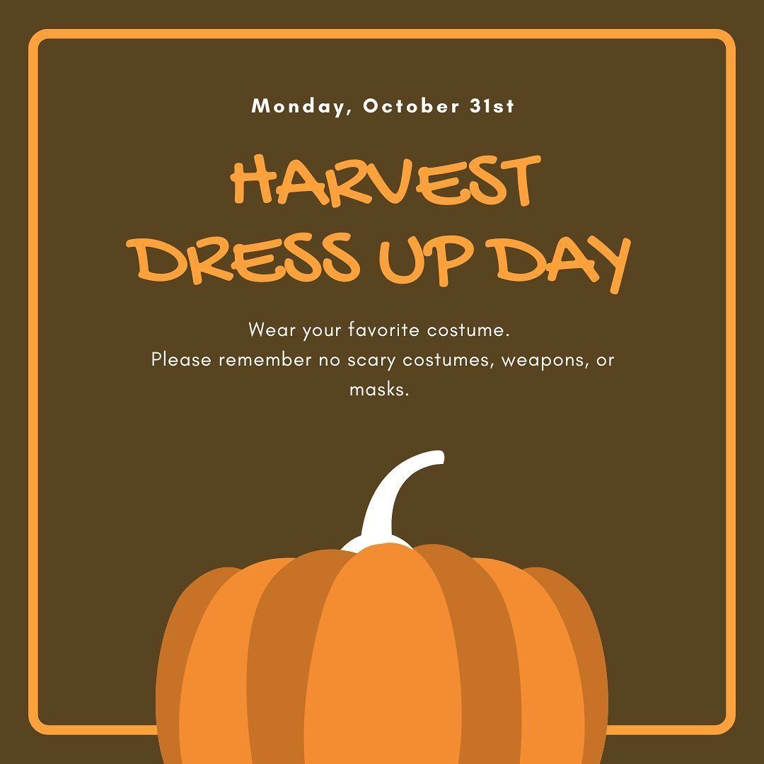 Harvest Dress Up Day | Calvary Murrieta Christian School