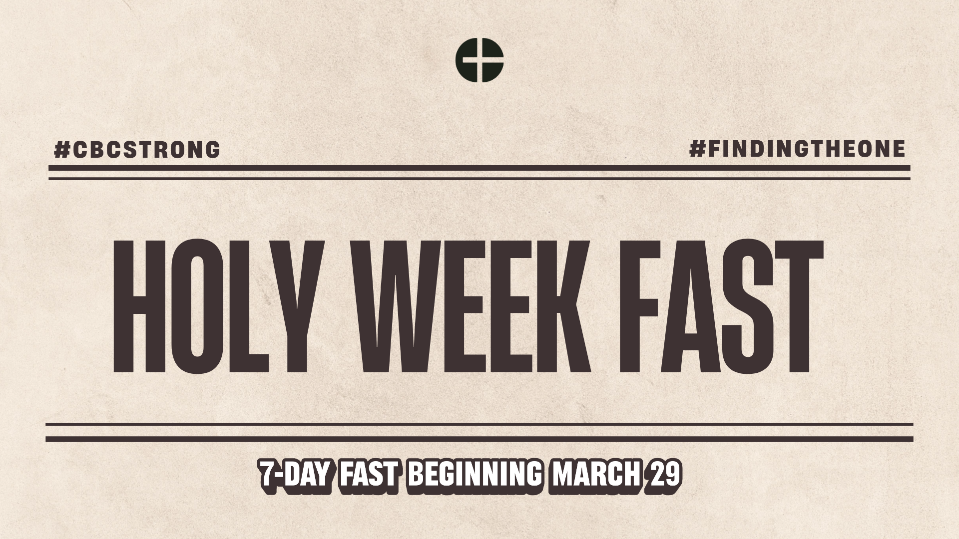 Holy Week Fast 2026 Day 2 | Christ Bible Church of Chicago