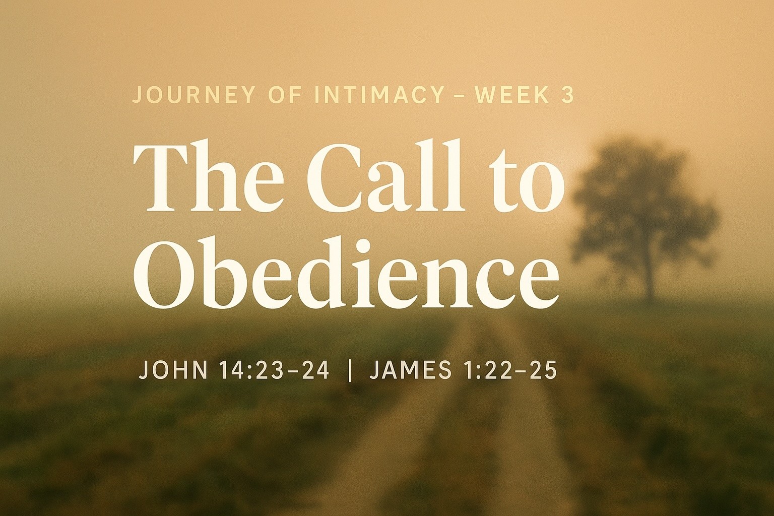 The Power of Obedience | Throne of Grace Fellowship
