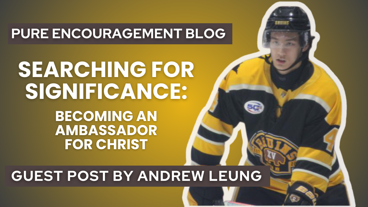 Searching for Significance: Becoming an Ambassador for Christ / Guest ...