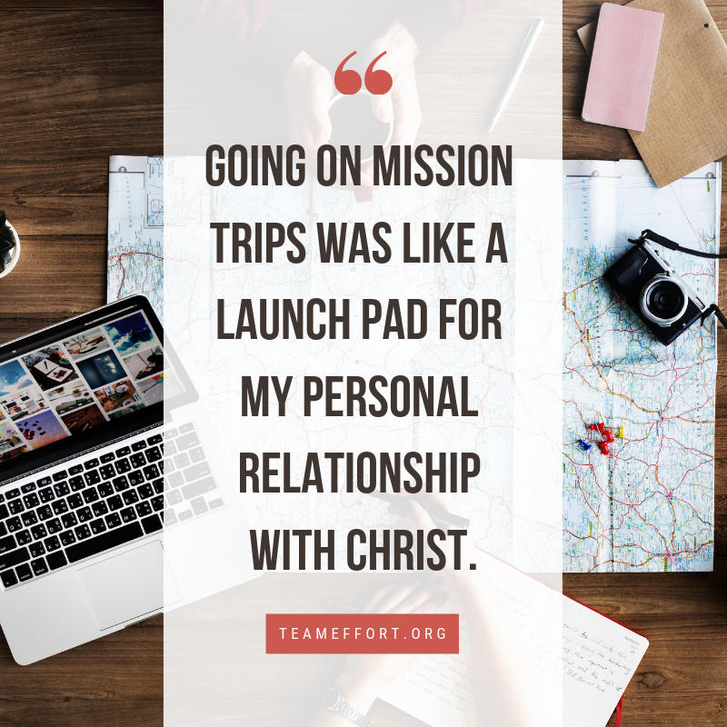 Katie's Reflections on Missions | TEAMeffort Youth Mission Trips